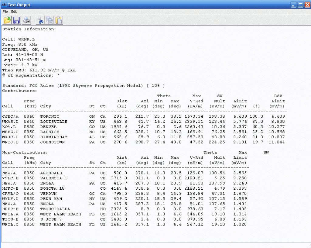 AM Night Allocation | V-Soft Communications Propagation & FCC ...